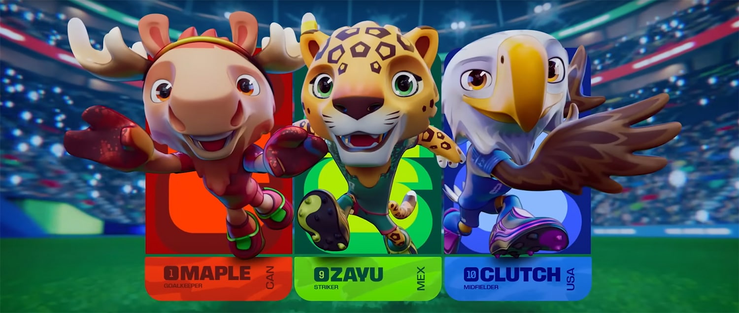 Coupe du monde 2026 : Les mascottes dévoilées par la FIFA